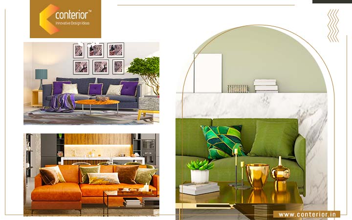 6 Velvet Sofa Cushion Designs | Conterior